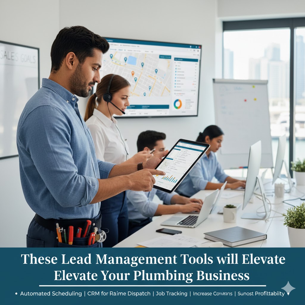 These Lead Management Tools will Elevate Your Plumbing Business